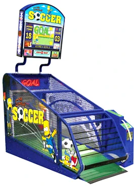 The Simpsons Soccer Ball-Kicking Ticket Redemption Game-花瓣网