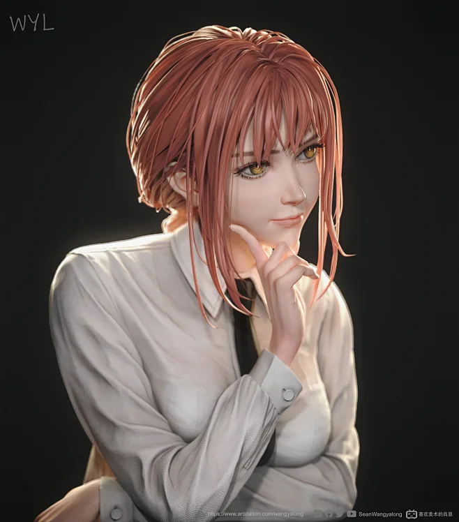 A站大佬 Sean WangYalong 作品欣赏-CG角色-微元素 - Element3ds.com!-花瓣网