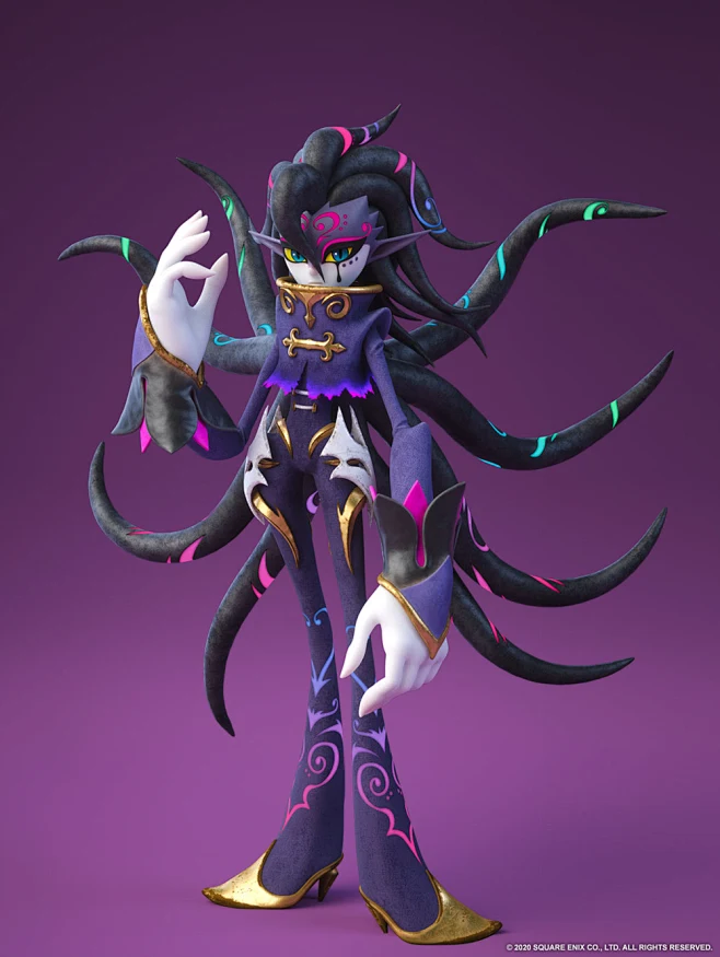 Lance Art from Balan Wonderworld-花瓣网