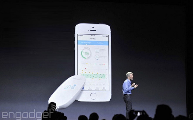由我主导设计的iHealth血糖APP-iGluco，在2015年WWDC苹果开发者大会上被推荐