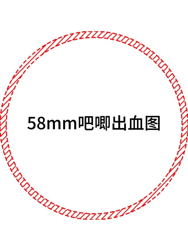 超全合集‼️不同尺寸的吧唧出血模版 - 小红书-花瓣网