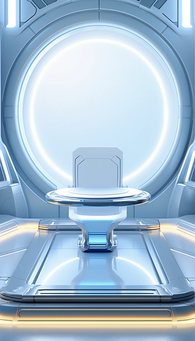 futuristic futuristic futuristic scifi holographic spaceship 3d render ...