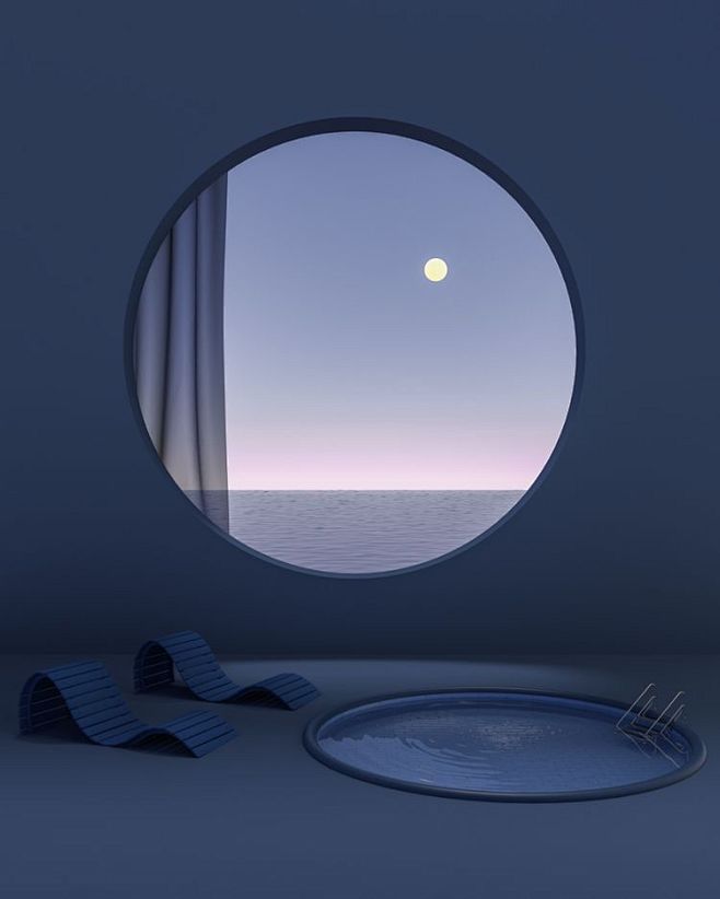 C4D立体场景p4d素材-Pinterest