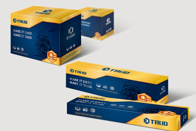 TAUD托德汽车配件包装设计-上海汽配包装设计公司5-花瓣网