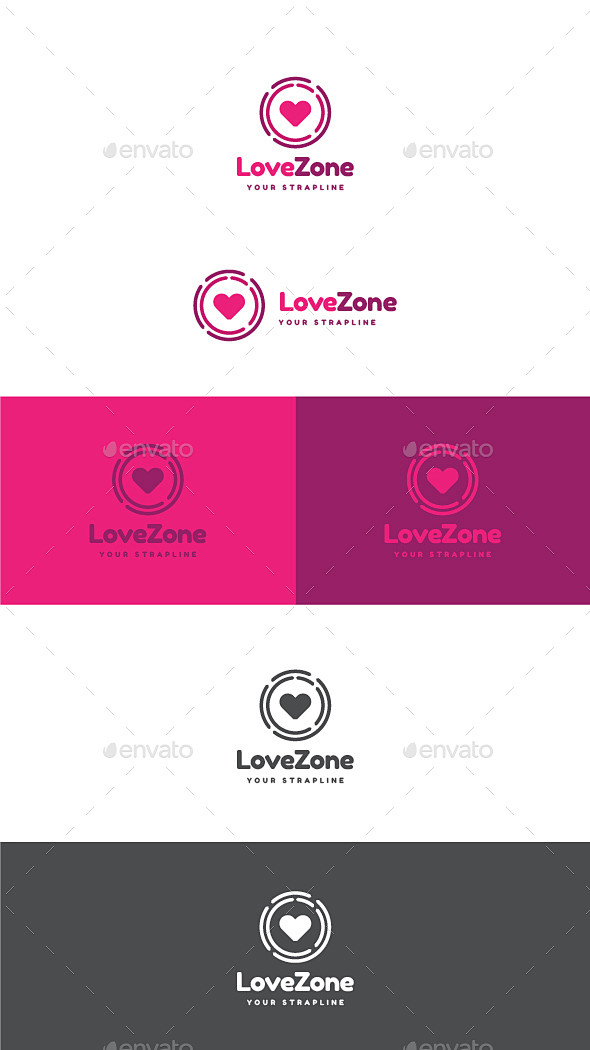 爱区标志——符号标志模板Love Zone Logo - Symbols Logo Templates机构、聊天、圆、连接聊天,约会,约会 ...