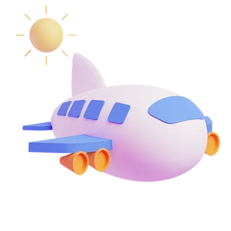 Airplane 3D Icon