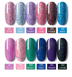 美甲-花瓣网|陪你做生活的设计师 | 莫兰迪色之低饱和度色系美甲