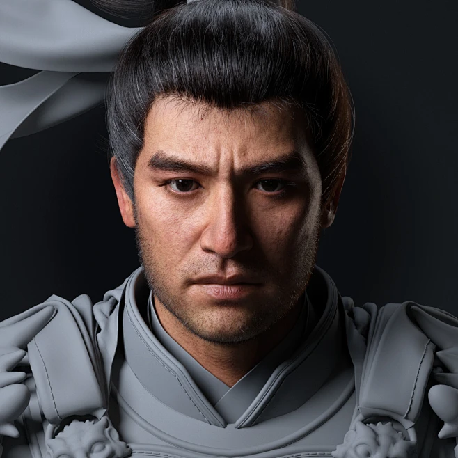 BP21 - 將, Patrick CN Wong : Face/Body sculpted in Zbrush. Outfit ...