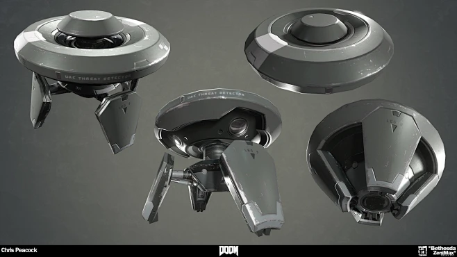 DOOM- Hard Surface work, Chris Peacock : Some of my Hardsurface Assets ...
