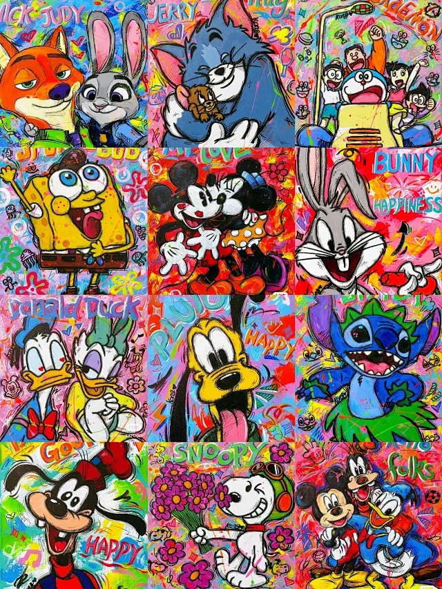 潮流插画 - 小红书搜索-花瓣网