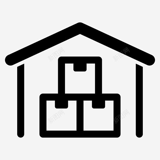 供应商仓库批发图标 页面网页 平面电商 创意素材-花瓣网