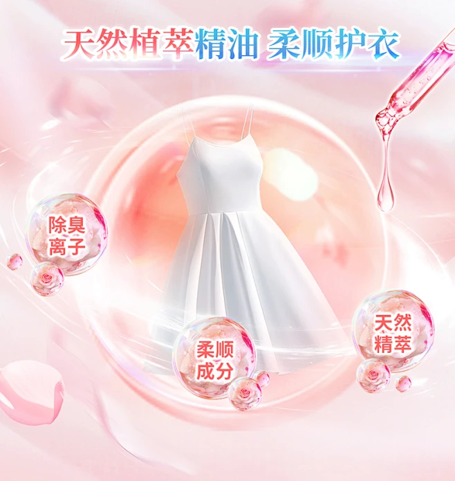 狮王纳米乐持久香氛柔顺洗衣液花果玫瑰香大师香氛无荧光剂900g-tmall.com天猫-花瓣网