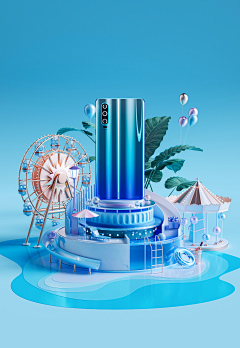 【C4D】产品kv三维渲染-花瓣网|陪你做生活的设计师 | ab