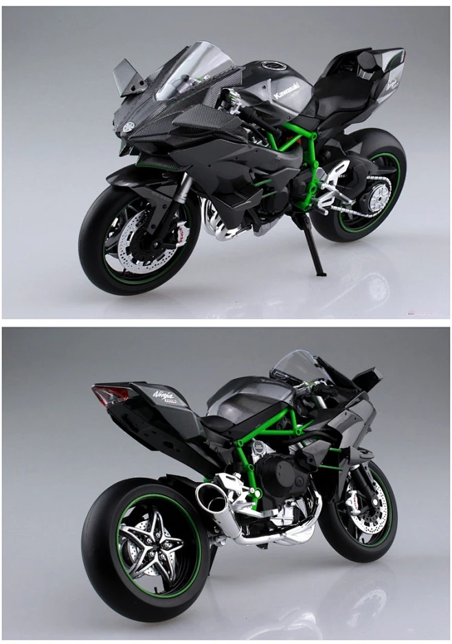 现货 3G模型 青岛社摩托车 川崎忍者H2R 1/12 成品NINJA仿真摆件-淘宝网-花瓣网