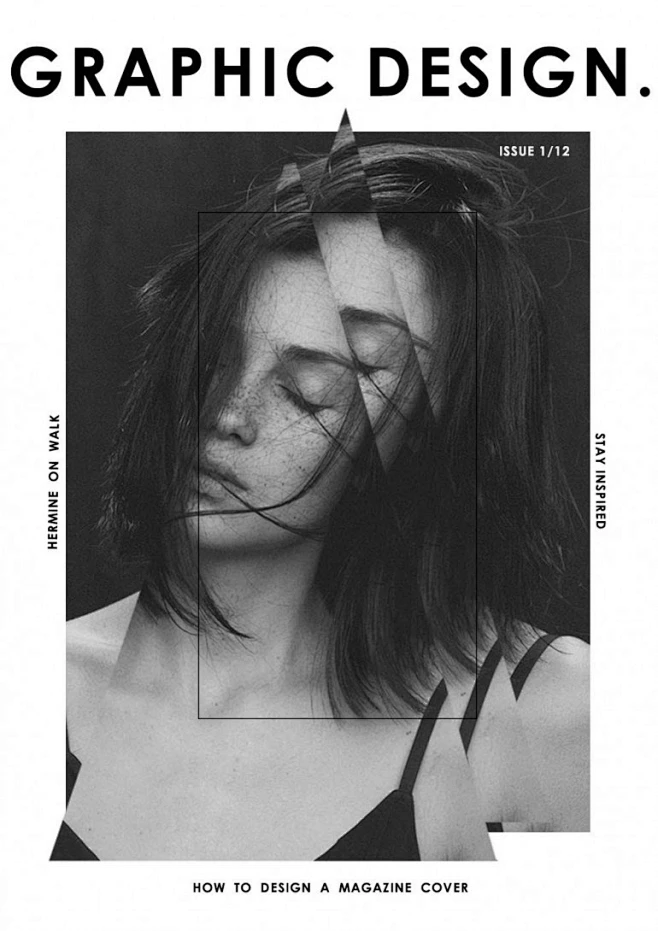 Magazine Cover Design Inspiration-花瓣网