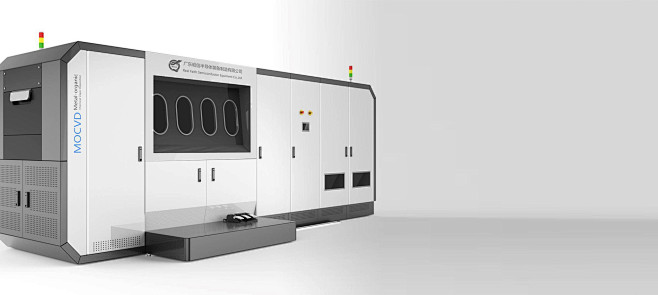 昭信半导体MOCVD专业设备工业设计-设备仪器-易用设计 | 广州工业设计_交互设计_品牌设计公司 | 广东省优秀设计企业