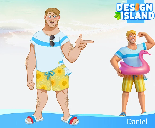 Game：DESIGN ISLAND-花瓣网