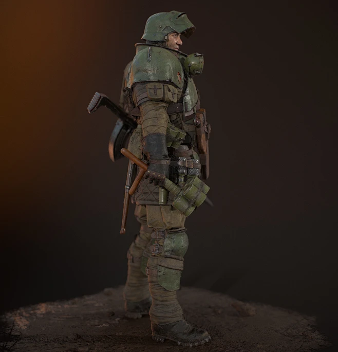 RKKA Shock Trooper, Dmitry Bezrodniy : Re-design of my old Heavy ...