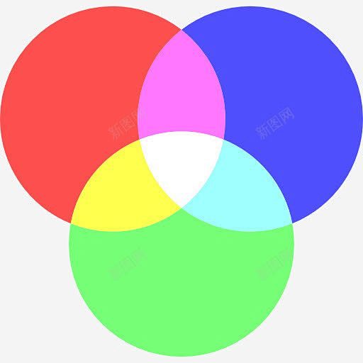 RGB图标 平面电商 创意素材