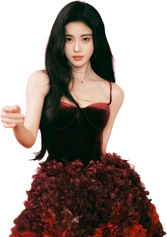 @Yechuan_ 鞠婧祎立绘 使用采集关注注明林也川-花瓣网