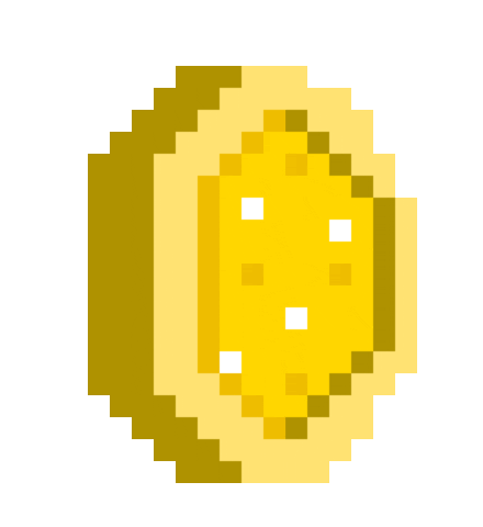 Ali Graham 像素复古像素艺术旋转贴纸-花瓣网