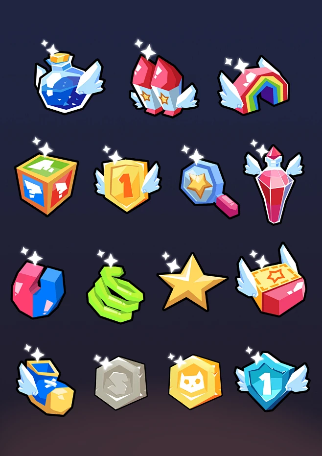 Icon mobile game-花瓣网