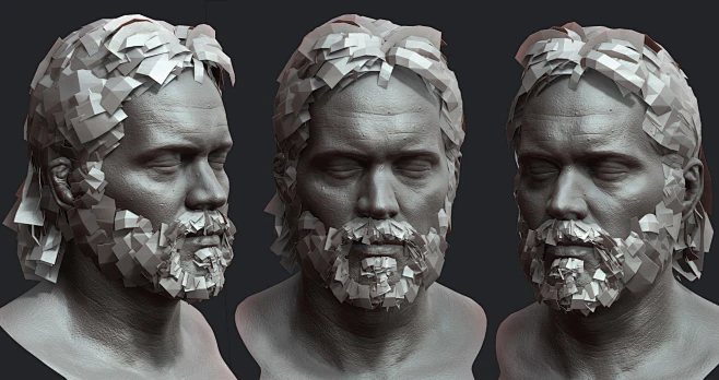 Zbrush images-花瓣网