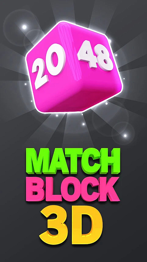Match Block 3D - 2048 Merge Game