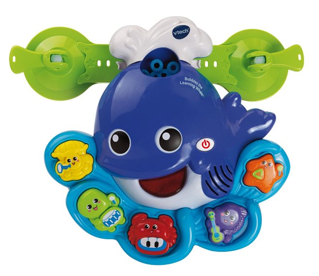 Amazon.com: VTech Sing and Learn Whale Bubble Machine Bath Toy: Toys ...
