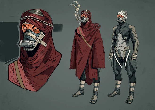 Dune redesign: Fremen people, Lorenzo D'Aguanno : University project.图片 ...