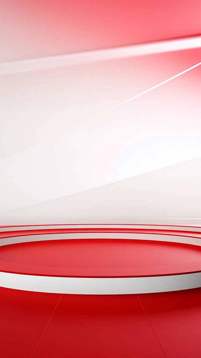Red and white background, manufacturing advertising background ...
