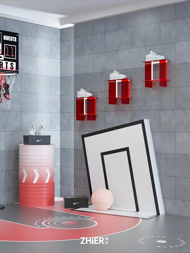 直播间x运动场景_ 潮酷街头焕发空间活力_5_ZHiER知造局 直播设计_来自小红书网页版