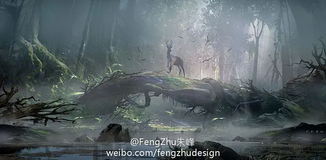 植物原画树原画来自cgbook.cn (1355)-花瓣网