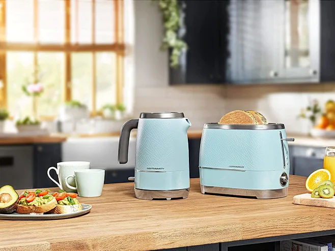 Beko TAM8202T Cosmopolis 2 Slice Toaster Duck Egg, teal : Amazon.co.uk ...