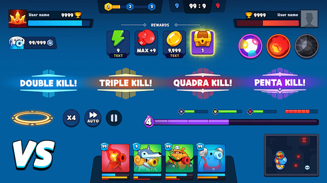 GUI PRO Kit - Casual Game, 카테고리 2D 애셋 - UE 마켓플레이스 : 2560x1440 high ...