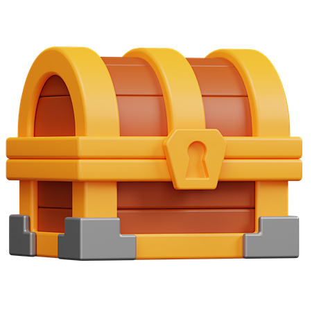 Chest 3D Icon