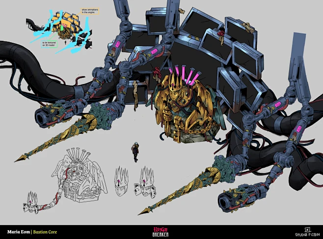 REIGNBREAKER - Bastion Core [FINAL BOSS]-花瓣网