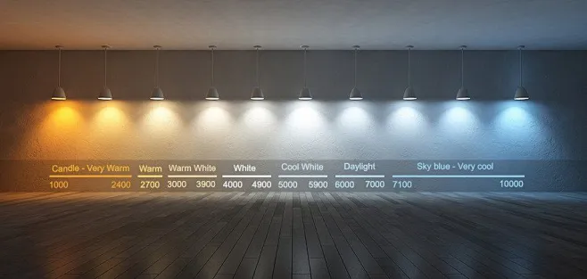 led-lumens Color temperature illuminance-花瓣网