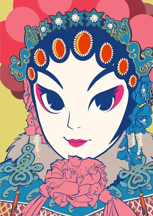 京剧脸谱图片的搜索结果_360图片-花瓣网