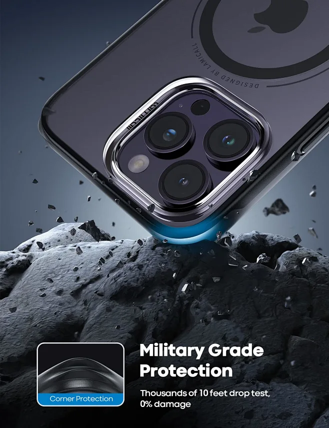 Amazon.com: 2023 Shockproof Case for iPhone 14 Pro Max Magsafe - [Super ...