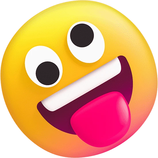 3D Stylized Trolling Emoji-花瓣网
