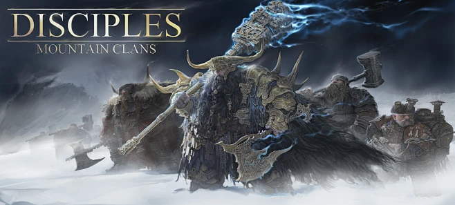 mountain clans, YUHANG : disciples 2 mountain clans dwarves-花瓣网