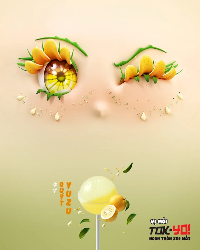 Candy CGI Animation character animation chupa chups eyes facial ...