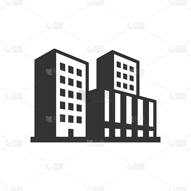 建筑构造矢量图标