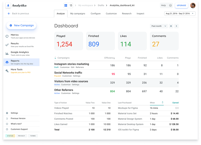 Material design for desktop