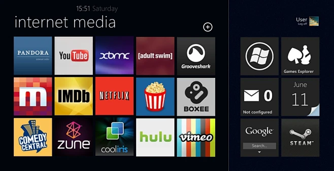 win8 metro风格界面设计欣赏2-花瓣网
