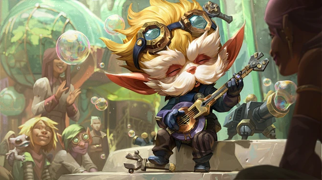 Arcane Professor Heimerdinger-花瓣网