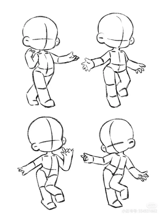 Draw Chibi-花瓣网