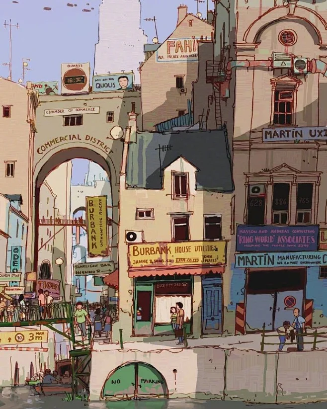 来自插画师 Alariko 绘画作品 | alariko.carrd.co -花瓣网