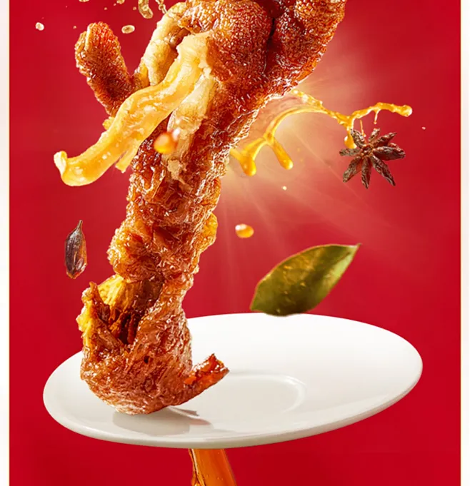 【福利】王小卤虎皮凤爪卤味鸡爪68g（两只装）追剧零食休闲-tmall.com天猫-花瓣网